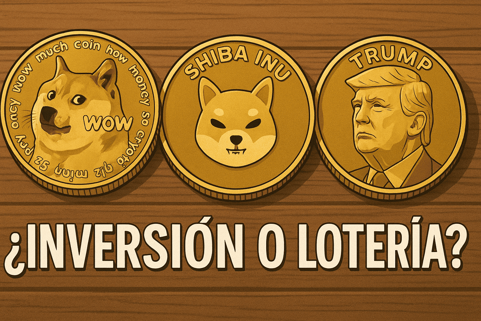 Monedas meme (Dogecoin, Shiba Inu, Trump): ¿inversión o lotería ...